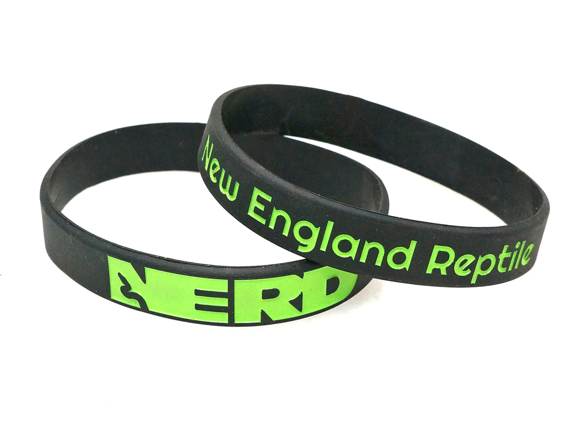 NERD Classic Wristband (White or Green) – New England Reptile - NERD